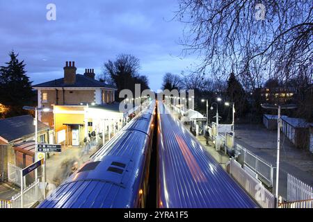 Trains at Chiswick railway station Stock Photo - Alamy