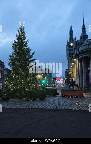 Christmas tree Aberdeen Scotland November 2024 Stock Photo - Alamy