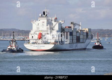 The Liberian registered refrigerated cargo ship MV ATLANTIC KLIPPER ...