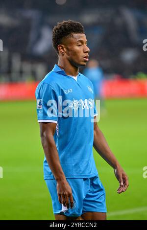David Neres of SSC Napoli during Fifth Day of SSC Napoli's 2025-26 ...
