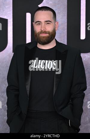 Joe Barton arriving at the world premiere of the Netflix series Black ...