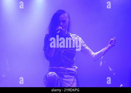 Munich, Germany, November29th 2024: Anna Brunner (Singer) of League of ...