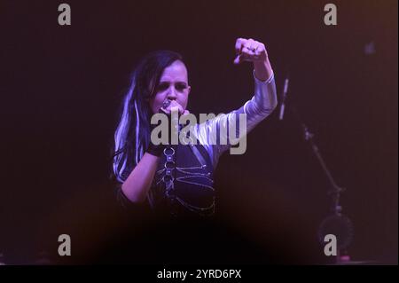 Munich, Germany, November29th 2024: Anna Brunner (Singer) of League of ...