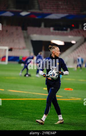 France goalkeeper Pauline Peyraud-Magnin during the UEFA Women's Euro ...