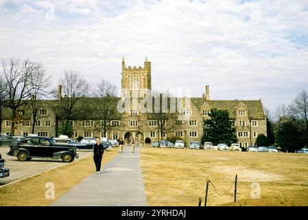 Historic buildings of West Campus, Duke University, Durham, North ...
