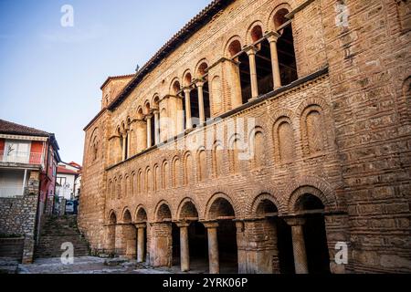 Ohrid landmarks in autumn Stock Photo - Alamy
