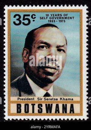 First president of Botswana SERETSE KHAMA, left his wife, RUTH WILLIAMS ...
