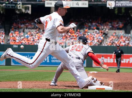Baltimore Orioles' Jordan Westburg (11) and Cedric Mullins (31 ...