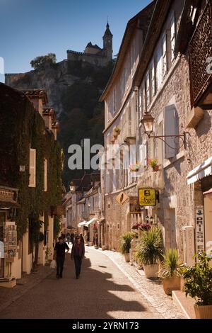 France, Midi-Pyrenees Region, Lot Department, Bouzies, Lot River and ...