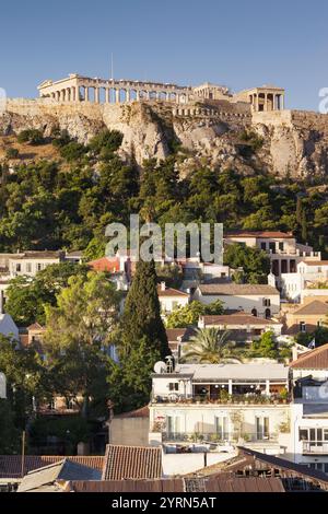Greece, Central Greece Region, Athens, Acropolis, The Parthenon Stock ...