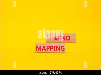 Mind Mapping symbol. Concept word Mind Mapping on white chalk ...