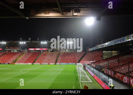 A general view of the ground ahead of the William Hill Premiership ...