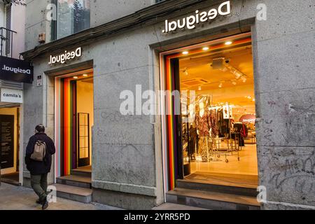 Storefront of Desigual, a Vibrant and Colorful Spanish Fashion Brand on ...