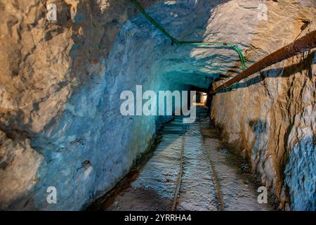 Inside the mine where precious minerals are extracted Stock Photo - Alamy