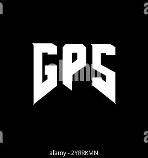 GPS logo. G P S design. White GPS letter. GPS, G P S letter logo design ...
