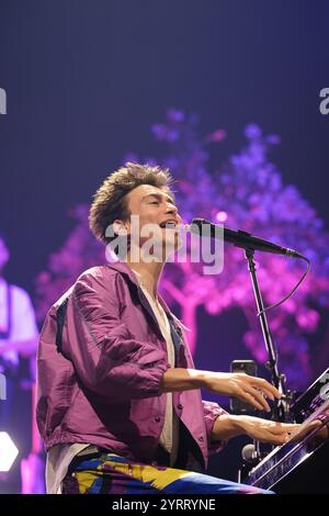 the english singer Jacob Collier during the performance at the WiZink ...