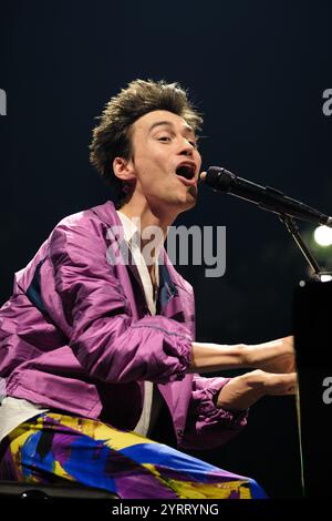 the english singer Jacob Collier during the performance at the WiZink ...