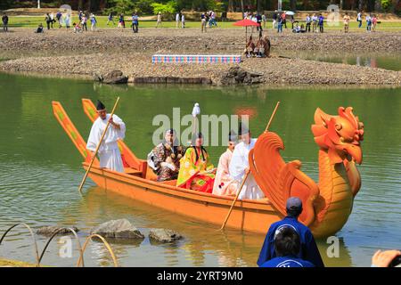 Spring Fujiwara Festival Stock Photo - Alamy