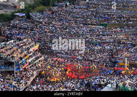 Nada Fighting Festival, Yatai Parade, Himeji City, Hyogo Prefecture ...