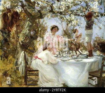 Charles Sims--The Little Faun--version of 1908 Stock Photo - Alamy
