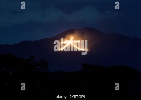 Gozan no Okuribi Stock Photo - Alamy
