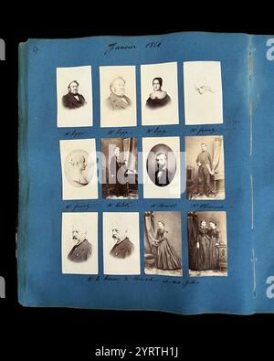 Charles Winter-Portraits janvier 1866-Pl. 51 Stock Photo - Alamy