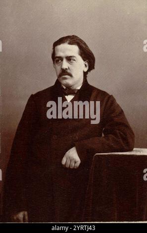 Charles-Louis Chassin (1831-1901) signature 1873 (05A Stock Photo - Alamy