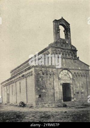 Chiese medievali di Sardegna (page 58 crop) TAV XXXVI Stock Photo - Alamy