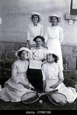 China Inland Mission Chefoo School Girls Rowing Athletics in the Year ...