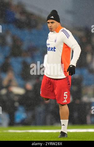 Murillo of Nottingham Forest warms up ahead of kick-off during the ...