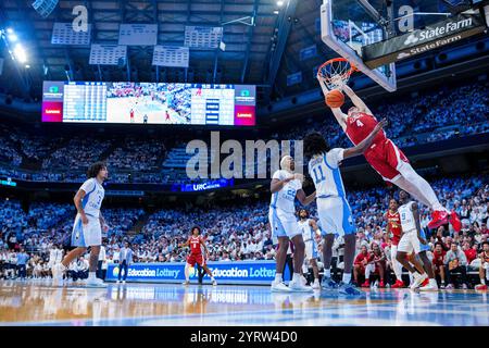 Alabama forward Grant Nelson dunks in front of Saint Mary's forward ...