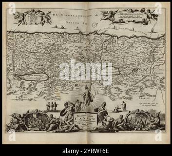 Claes Janszoon Visscher II, Het Beloofde Landt Canaan door wandelt van ...