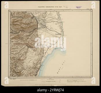 Claude Reignier Conder, Map of Western Palestine in 26 sheets from the ...