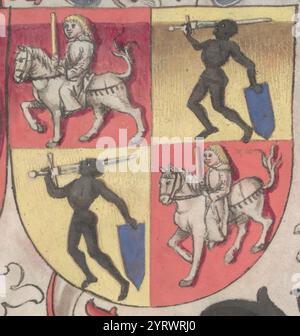 Coat of arms of Vytautas the Great with the Lithuanian Vytis (Waykimas ...