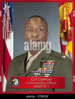 Col Kelvin W. Gallman (1 Stock Photo - Alamy