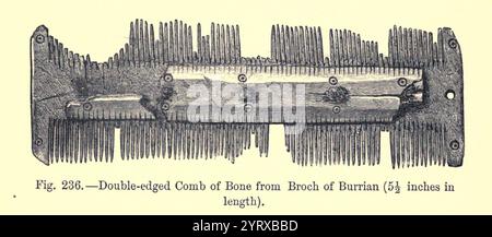 Comb Broch of Burrian Anderson 1883 scotlandinpagant00andeiala 0275 ...