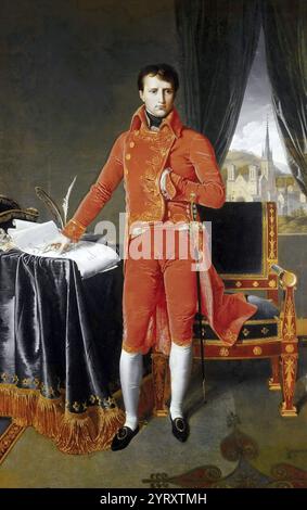 This portrait of Napoleon Bonaparte as First Consul of France, held at ...