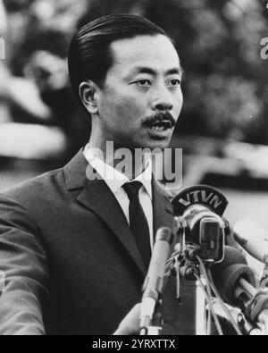 Honolulu Conference: Prime Minister Nguyen Cao Ky (South Vietnam) and ...