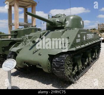 M4A3 Sherman tank (Israeli), originally use in World War Two. After the ...