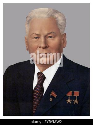 Konstantin Ustinovich Chernenko in 1984. ( 1911 – 10 March 1985 ...