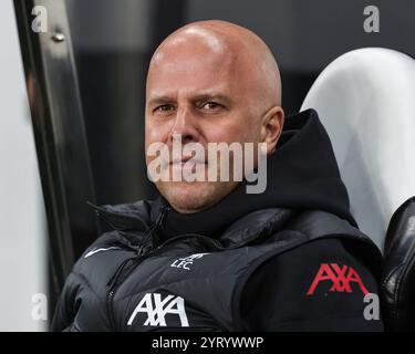 Arne Slot manager of Liverpool during the Premier League match ...