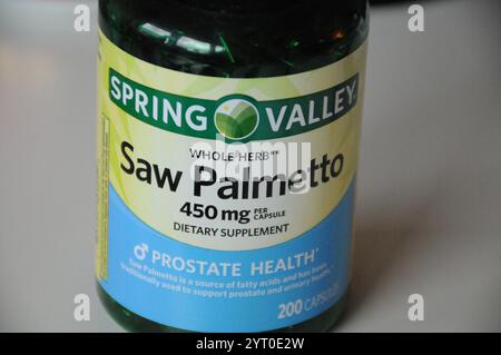 Copenhagen/ DenmarK/05 DECEMBER 2024/whole herb saw palmetto 450 mg per ...