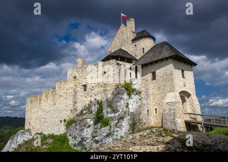 Bobolice Castle, 14th century royal castle in the village of Bobolice ...