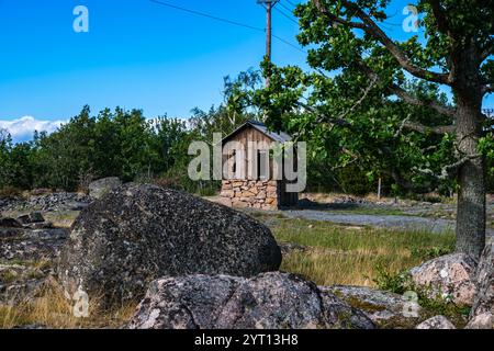 Blaster's house, historic powder house for storing black powder in the ...