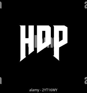 HEP letter logo design for technology company. HEP logo design black ...