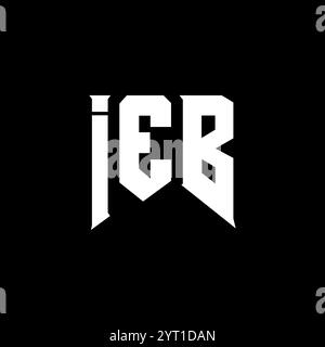 IEB letter logo design for technology company. IEB logo design black ...