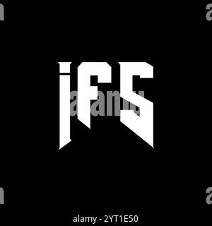 IFS letter logo design for technology company. IFS logo design black ...