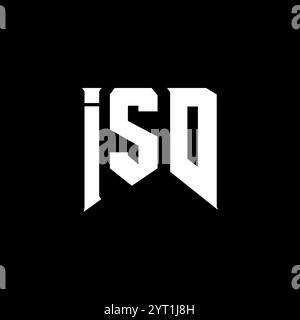 ISD letter logo design for technology company. ISD logo design black ...