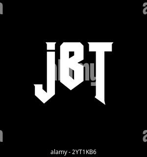 JBT letter logo design for technology company. JBT logo design black ...