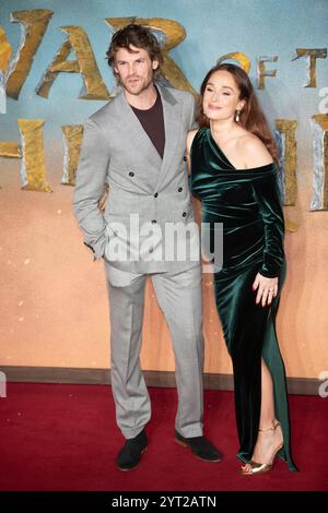 Benjamin Wainwright and Phoebe Sparrow attends the world premiere of ...